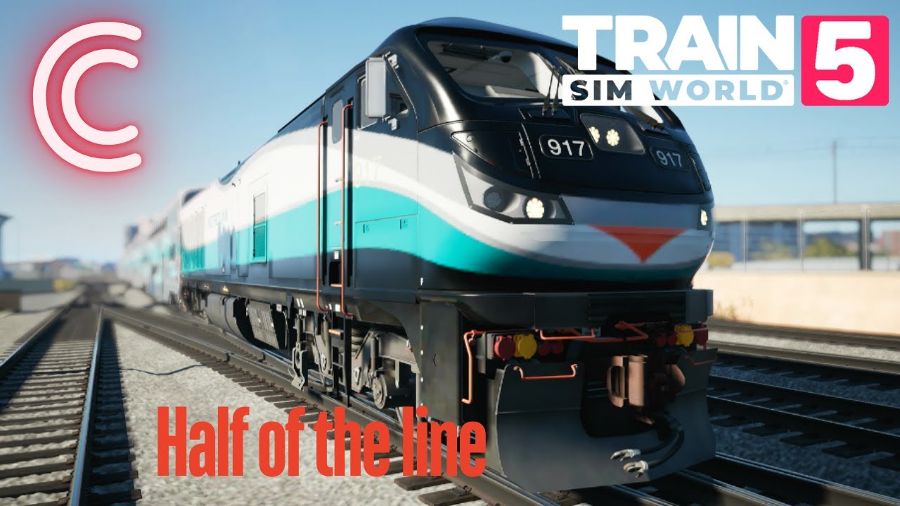 Driving the half of the line | Train Sim World 5 - YouTube