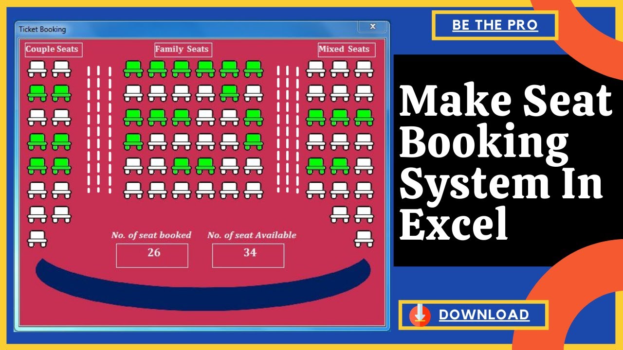 How To Make Seat Booking System In Excel Userform Kese Excel Me Seat how-to-make-seat-booking-system-in-excel-userform-kese-excel-me-seat