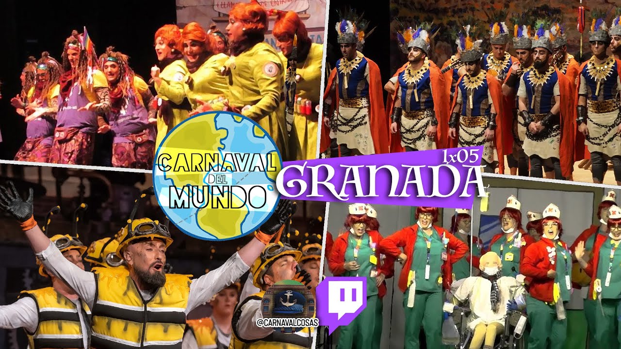 Carnaval del mundo 1x05: GRANADA · Reaccionando al carnaval ALMERIENSE ...