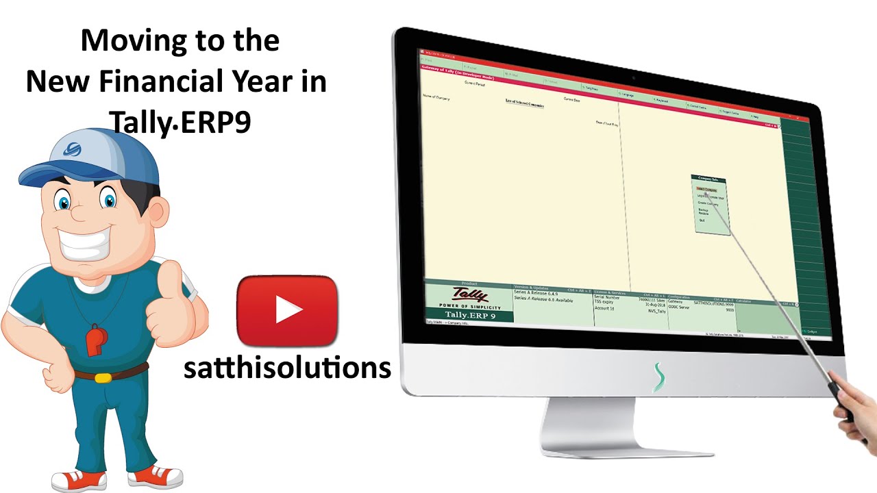 Moving To The New Financial Year In Tally YouTube Moving To The New Financial Year In Tally YouTube