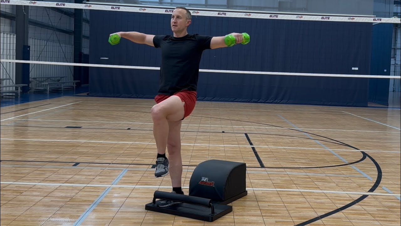 Tuesday’s Volleyball 🏐 Power Workout: Answer Bumps, Dribble Twists ...