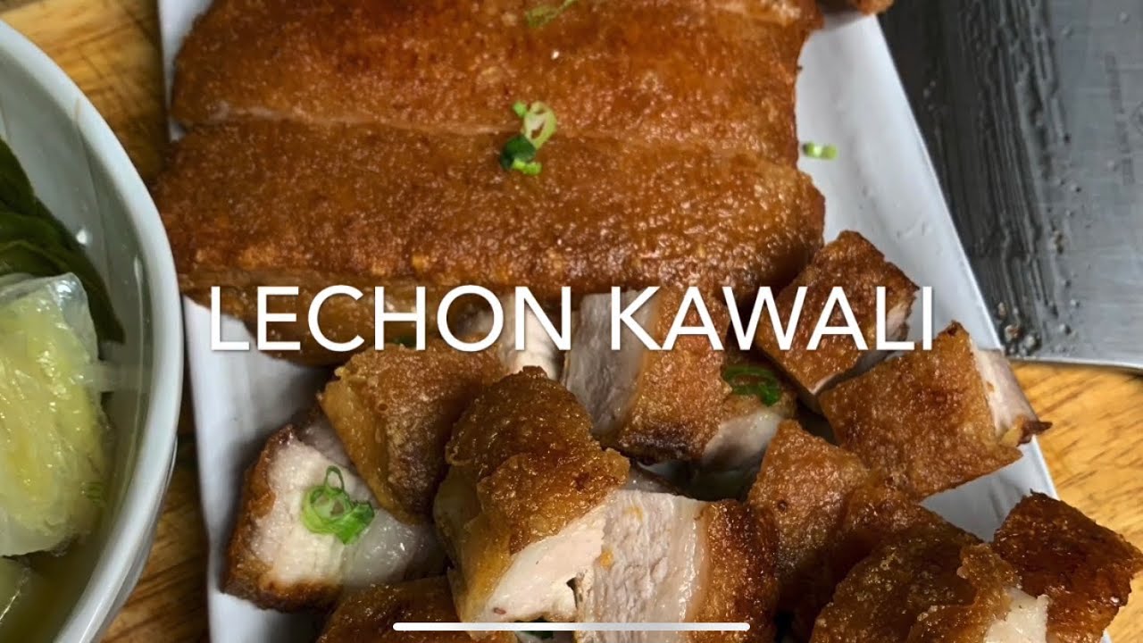 Crispy LECHON KAWALI | How to cook Crispy Pork Belly | Plus Soup - YouTube