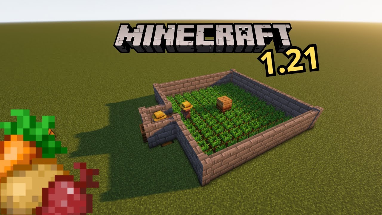 [TUTO] farme carotte, patate, betterave ultra rentable 😁minecraft 1.21 ...