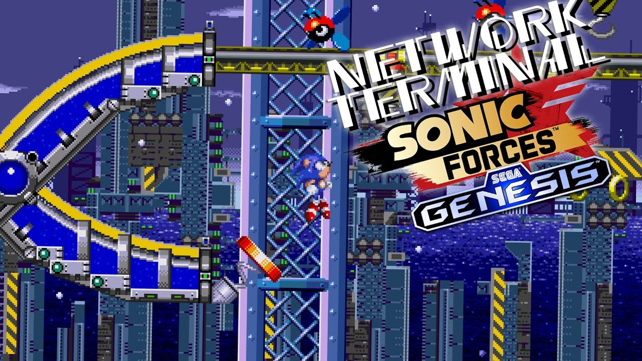 Sonic Forces - Network Terminal: Exterior (Sega Genesis Remix) - YouTube