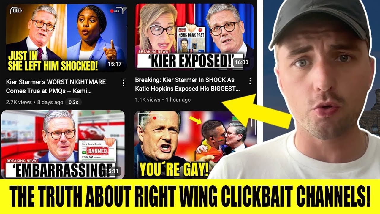 The REAL Reason Why There Is 100's Of Clickbait 'British Right Wing' AI Channels! - YouTube