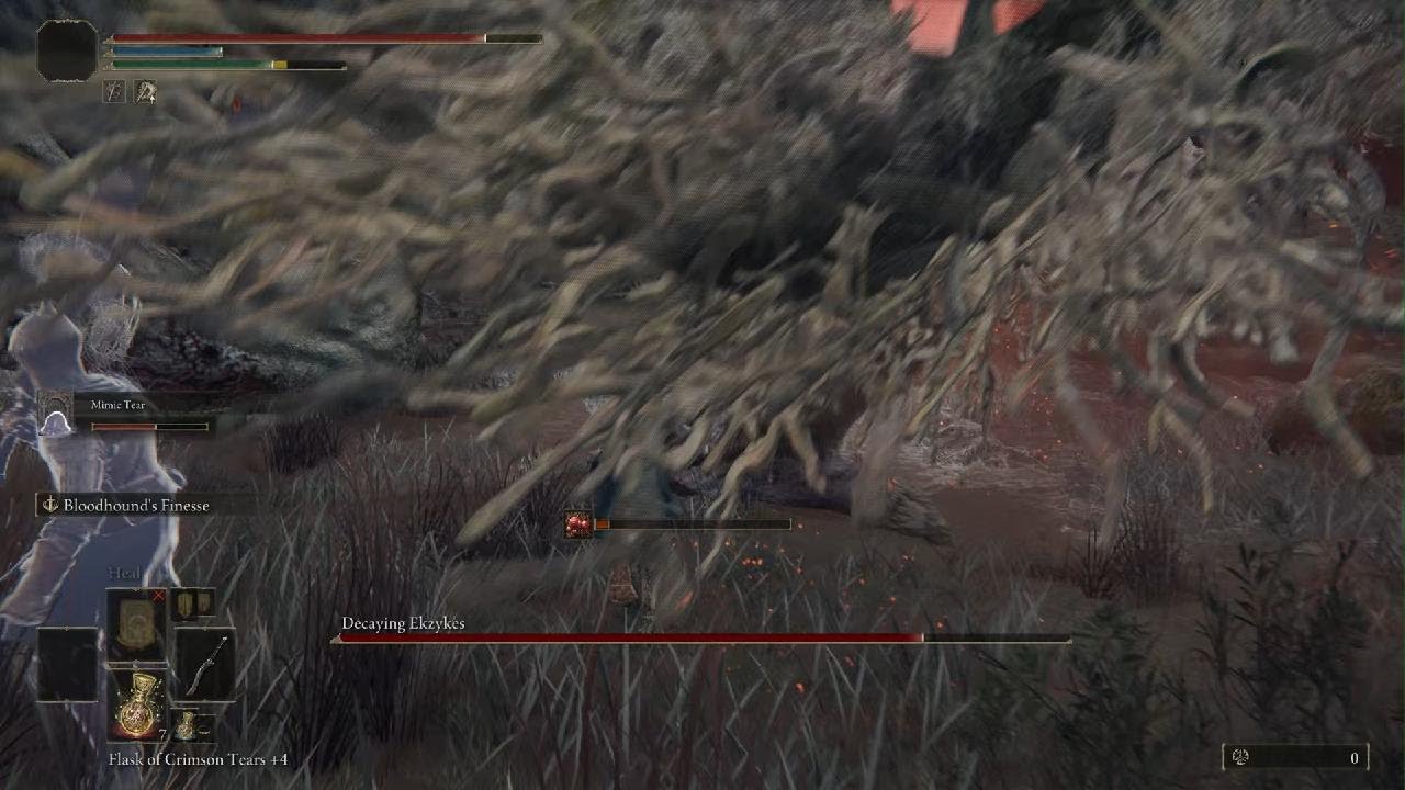 Scarlet Rot Dragon defeated - YouTube