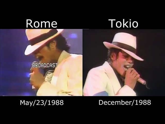 Bad Tour Rome 1988 Mustang