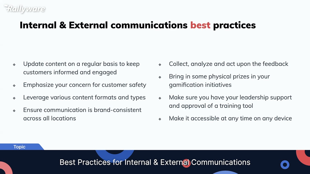Best Practices for Internal & External Communications - YouTube