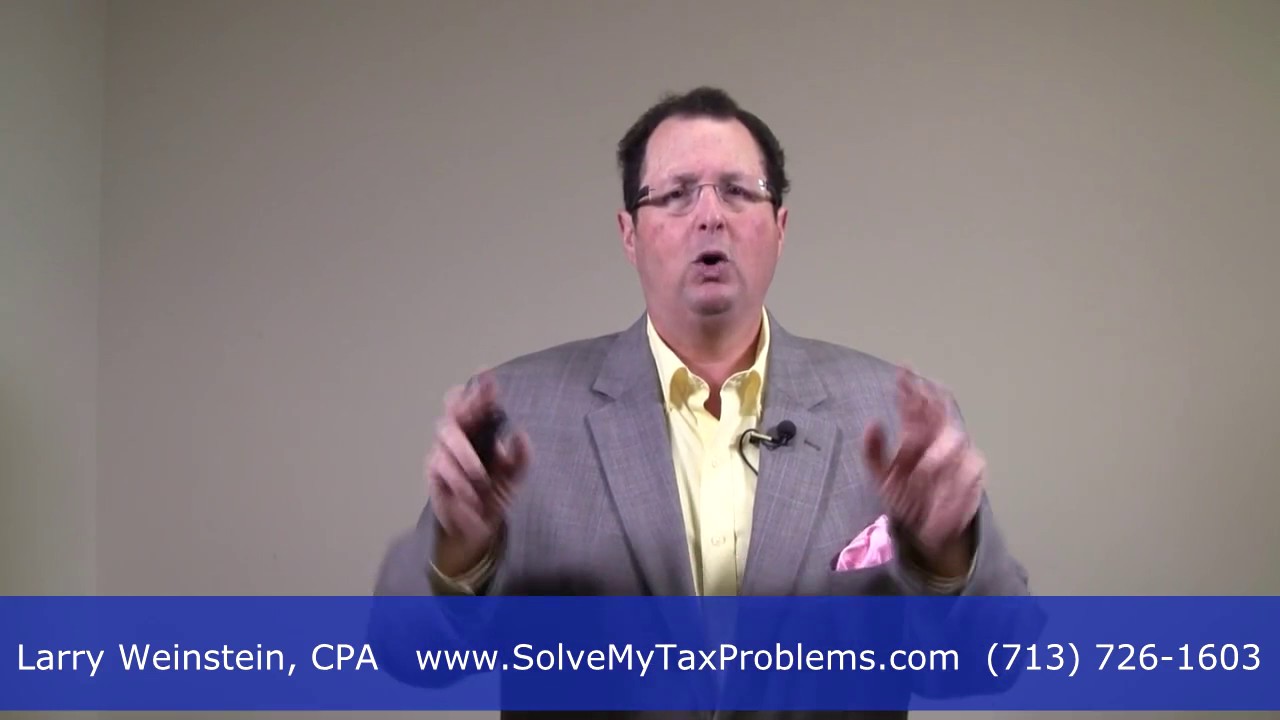 What Is The Job Of An Appeals Officer- Houston, TX CPA Larry Weinstein ...