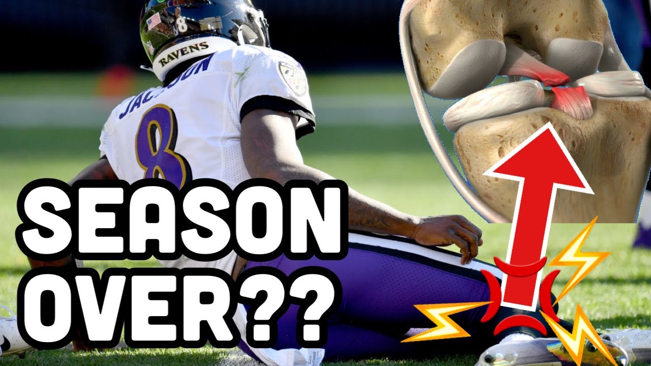 Lamar Jackson Grade 2 PCL Strain - Is he out for the season? DOCTOR ...