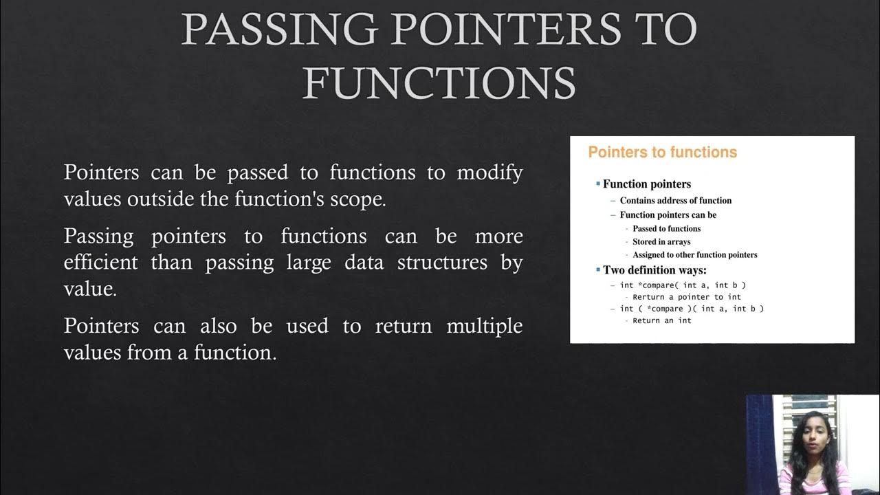 POINTERS AND DOUBLE POINTERS - YouTube