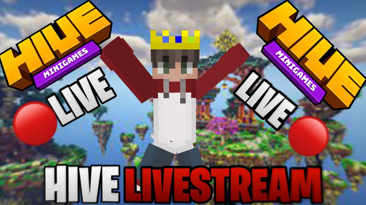 Hive Livestream|Minecraft Pocket edition|Live stream - YouTube