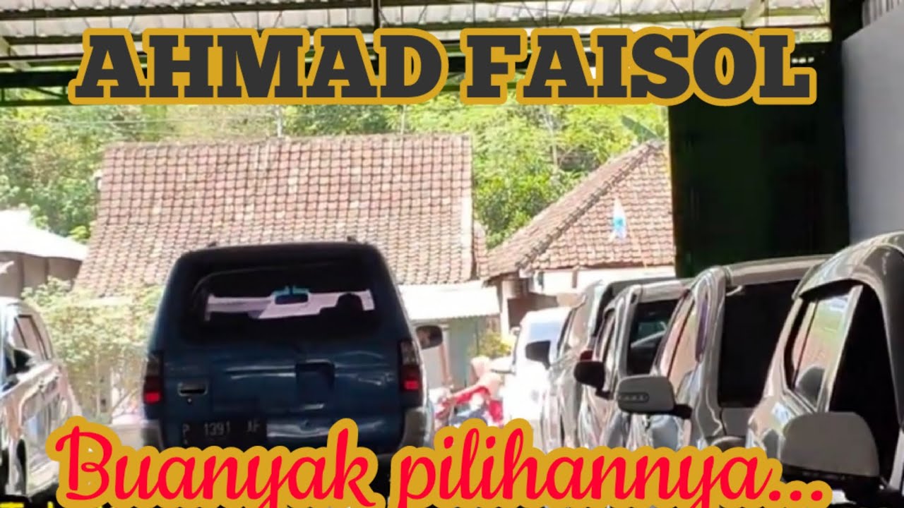 STOCK MOBIL BEKAS AHMAD FAISOL. - YouTube