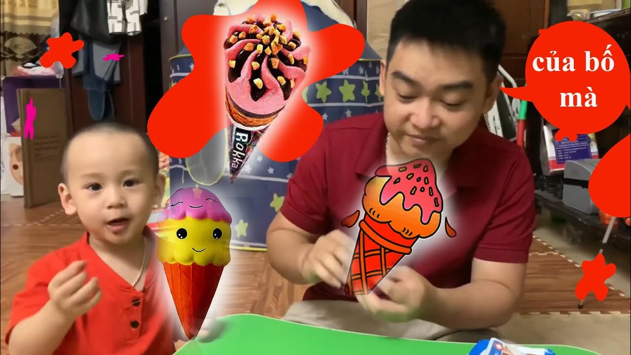 CKGG - Con Khỉ Ghê Gớm Mời Các Bạn Cùng Làm Kẹo Kem Socola Với Bố Con ...