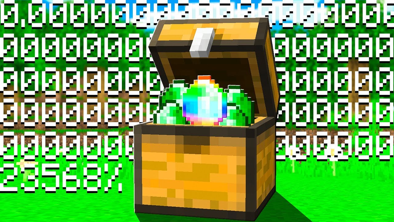 Only 1% of Minecraft Players see this... (Rare Loot) - YouTube