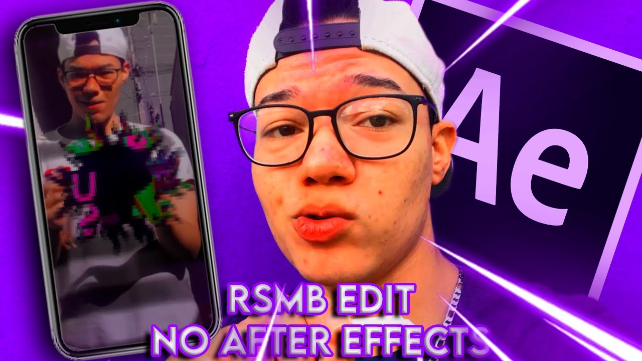 COMO FAZER RSMB EDIT NO AFTER EFFECTS! - YouTube