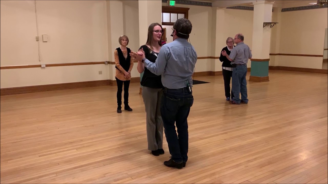 Round Dancing - Slow 2 Step - Basic step tip take smaller steps - YouTube