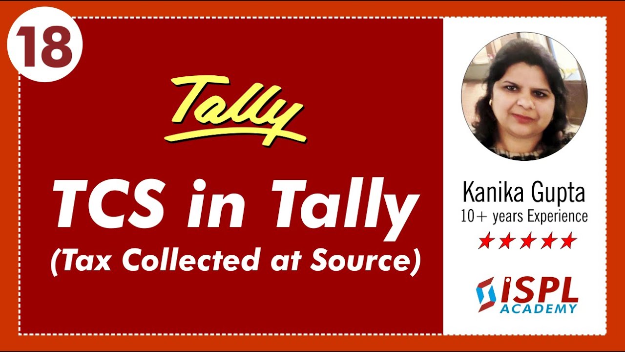18. TCS (Tax Collected at source) in Tally (Hindi). Purchase under TCS ...