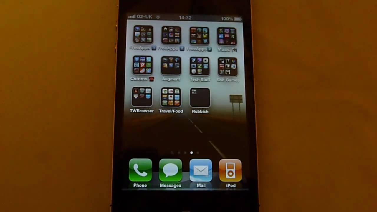 iPhone 4 iOS 4.3 Slow Icon Animation Issue - YouTube