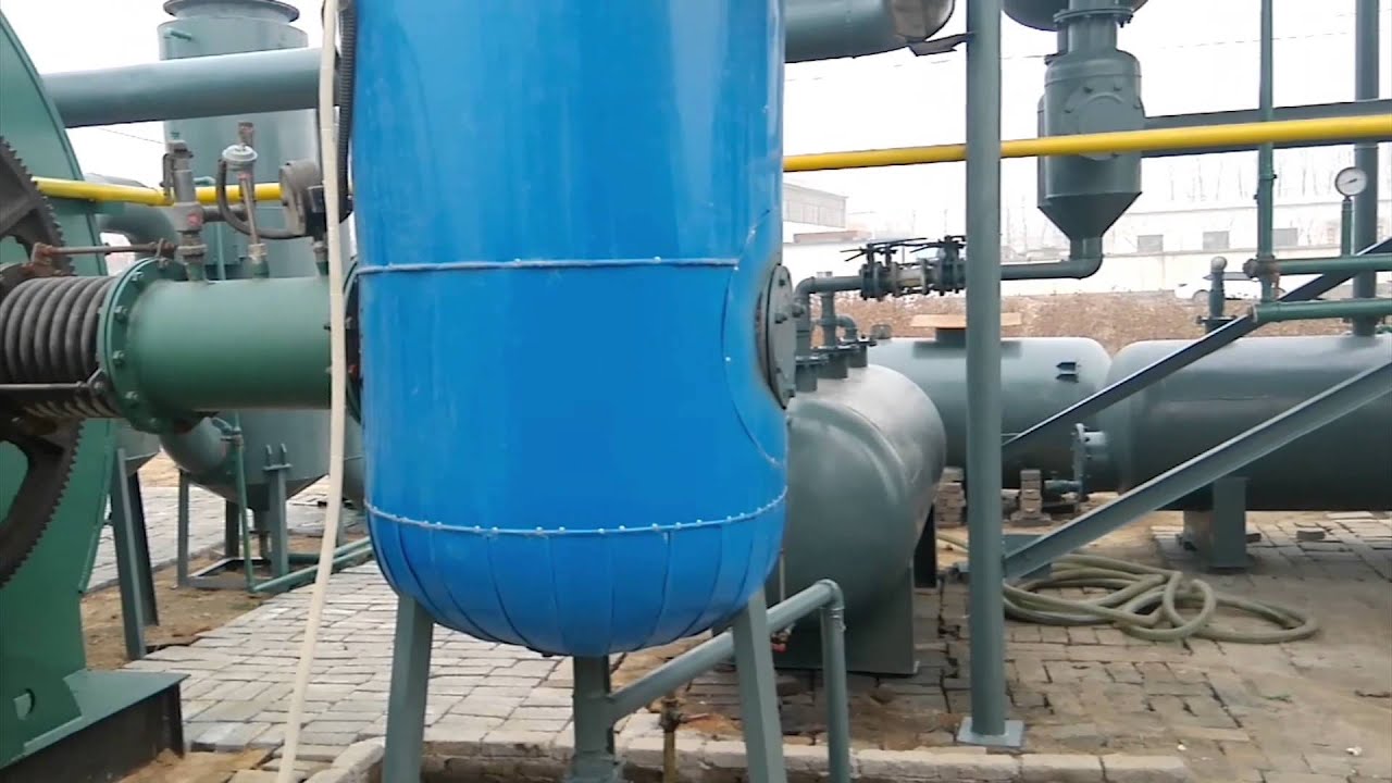 DOING waste tyre pyrolysis plant disposal of waste tyre to fuel oil ...
