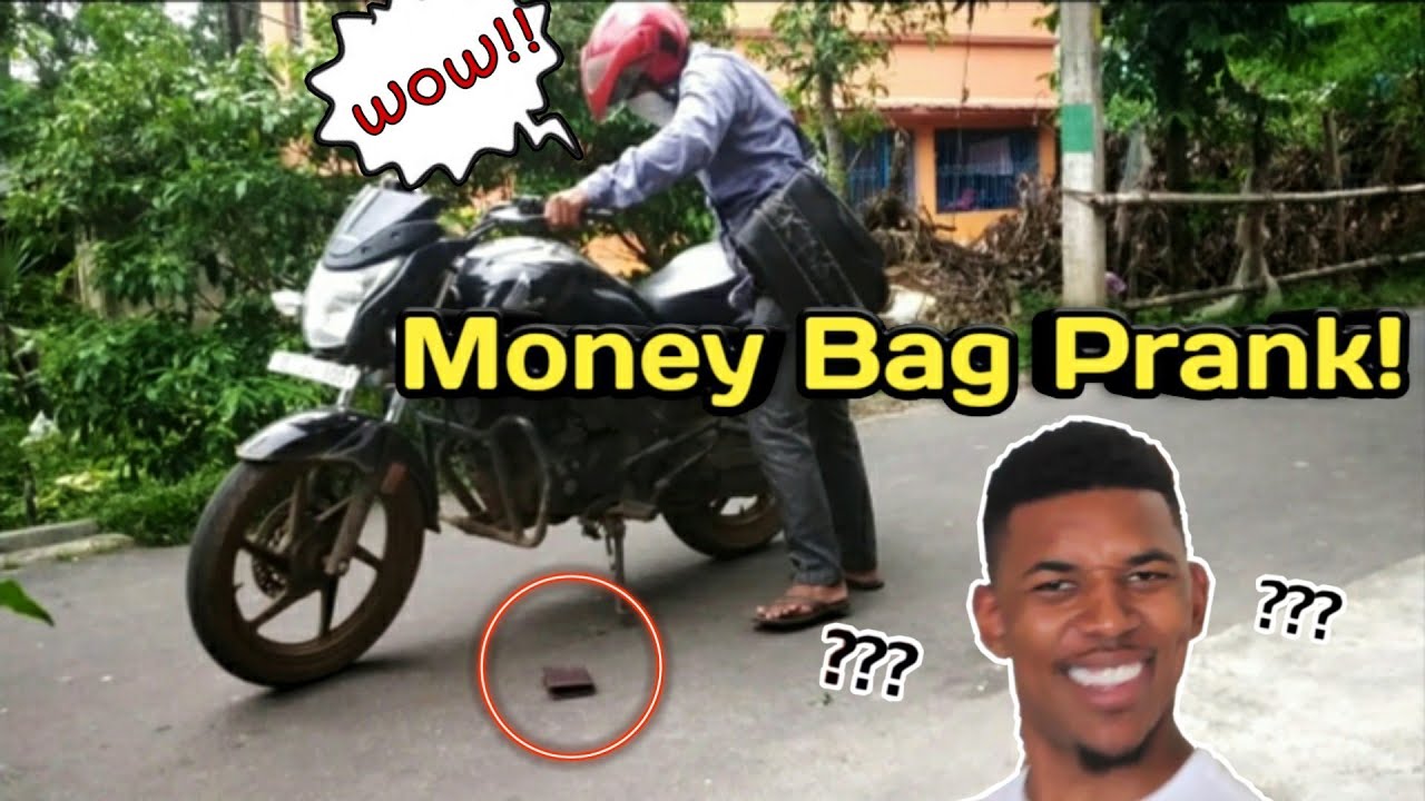 Money Bag Prank 💰💰।। Wallet Prank ।। Bong Insane 😂😂 - YouTube
