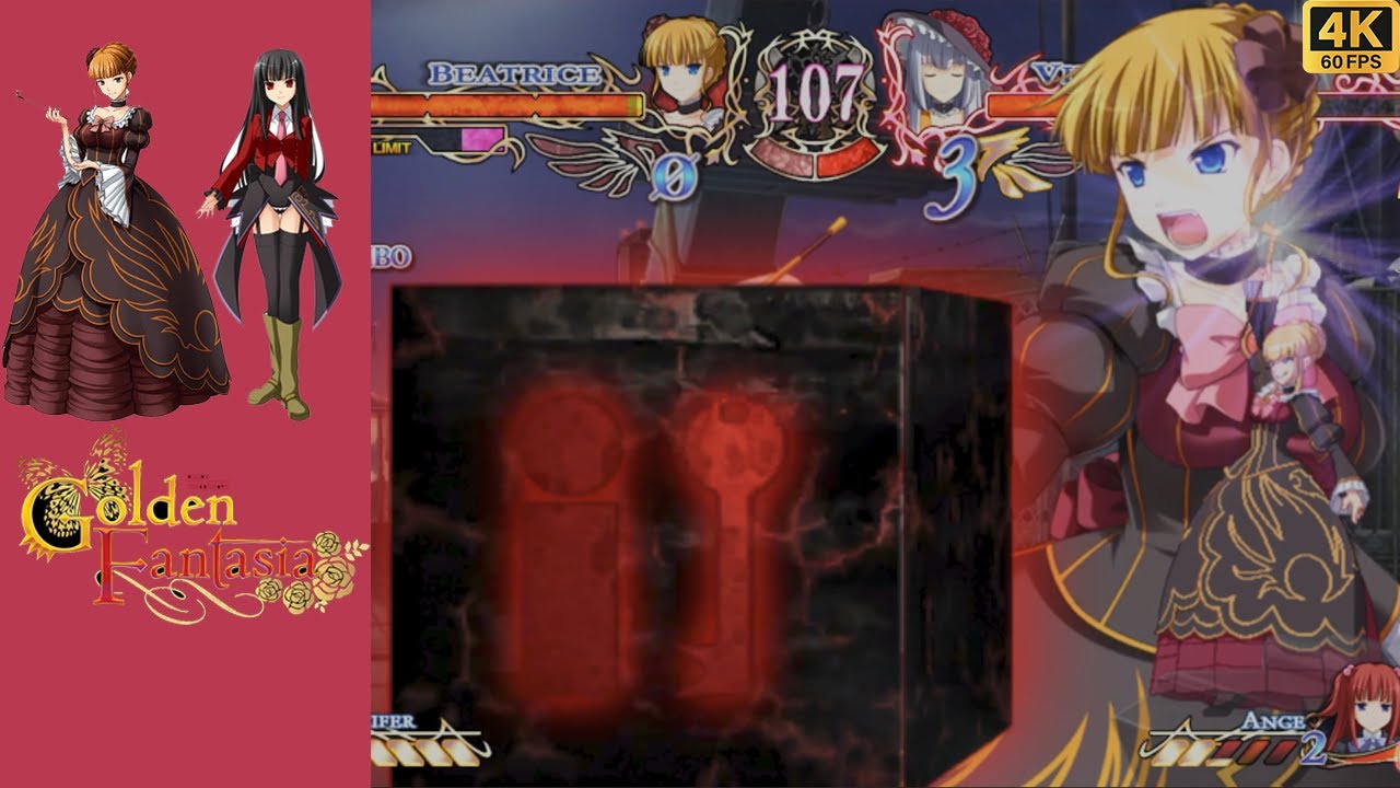 Umineko Golden Fantasia -Arcade Mode Walktrought - Beatrice - Lucifer ...