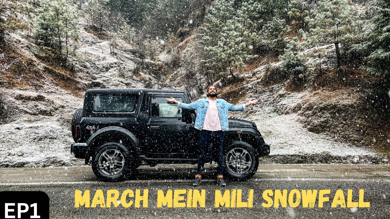 Ep1 | March mein mili snowfall | Delhi to Shimla | First road trip of ...
