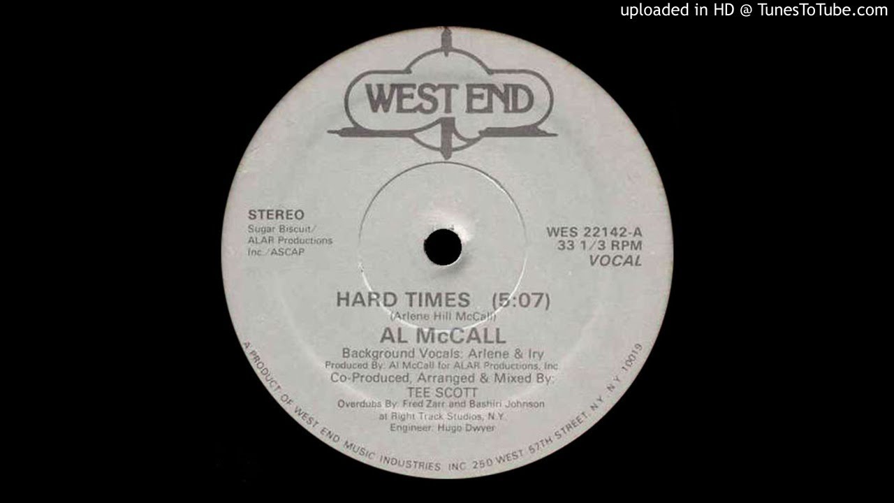 Al McCall-Hard Times - YouTube