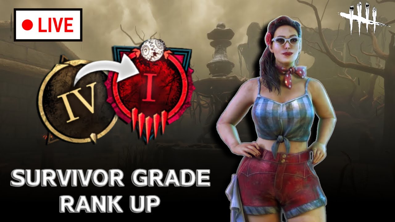 🔴 LIVE | Grade Rank Push in Dead by Daylight | Iridescent 1 on killer ...
