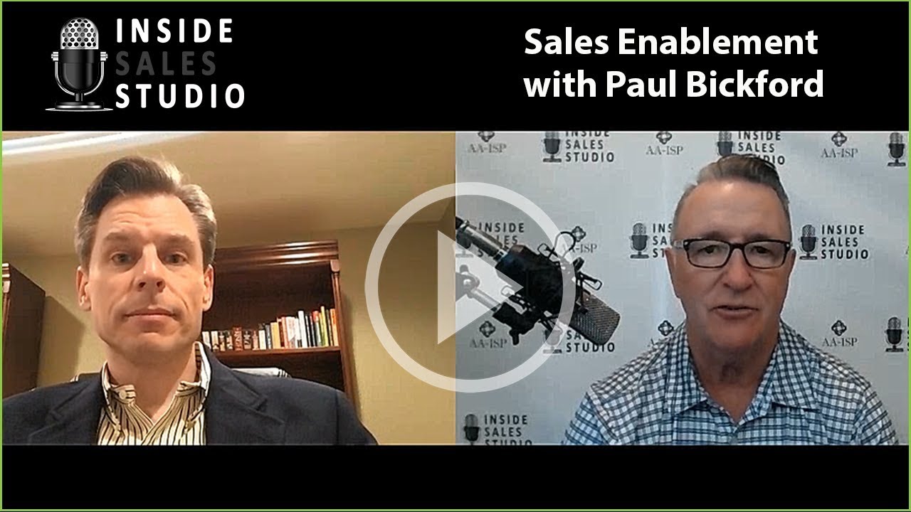 Interview Series: Sales Enablement with Paul Bickford - YouTube