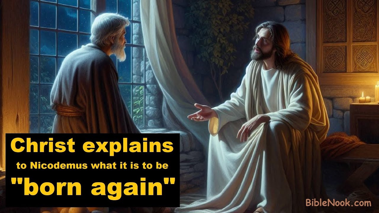 Christ explains to Nicodemus what it is to be born again - YouTube