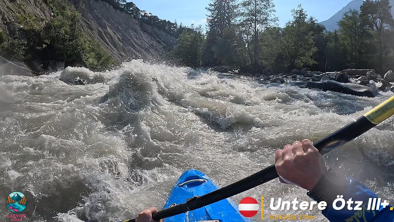 Kayak | Ötz – Untere Strecke | 19.08.2025 | Wasserstand: 270 cm ...