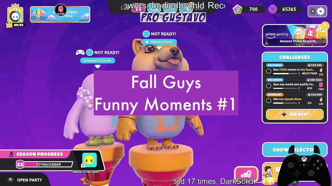 Fall Guys FUNNY MOMENTS #1 - YouTube