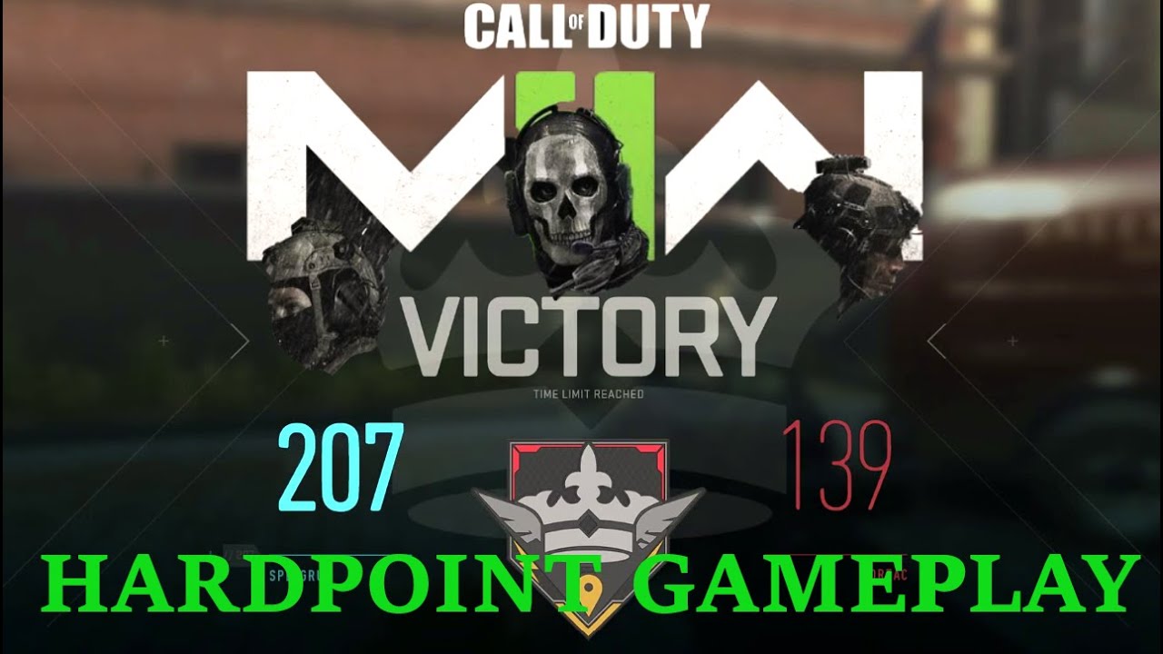 Call of Duty Modern Warfare 2 Gameplay MW2 Hardpoint - YouTube