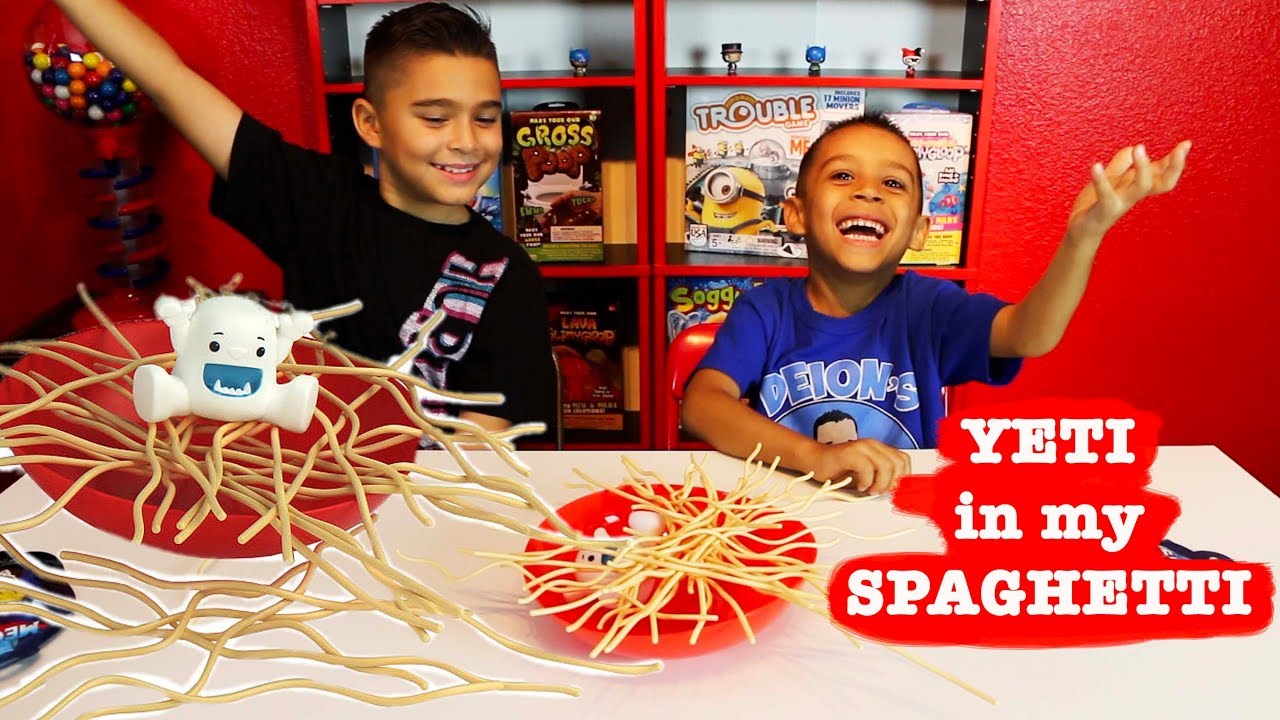 YETI IN MY SPAGHETTI - YouTube