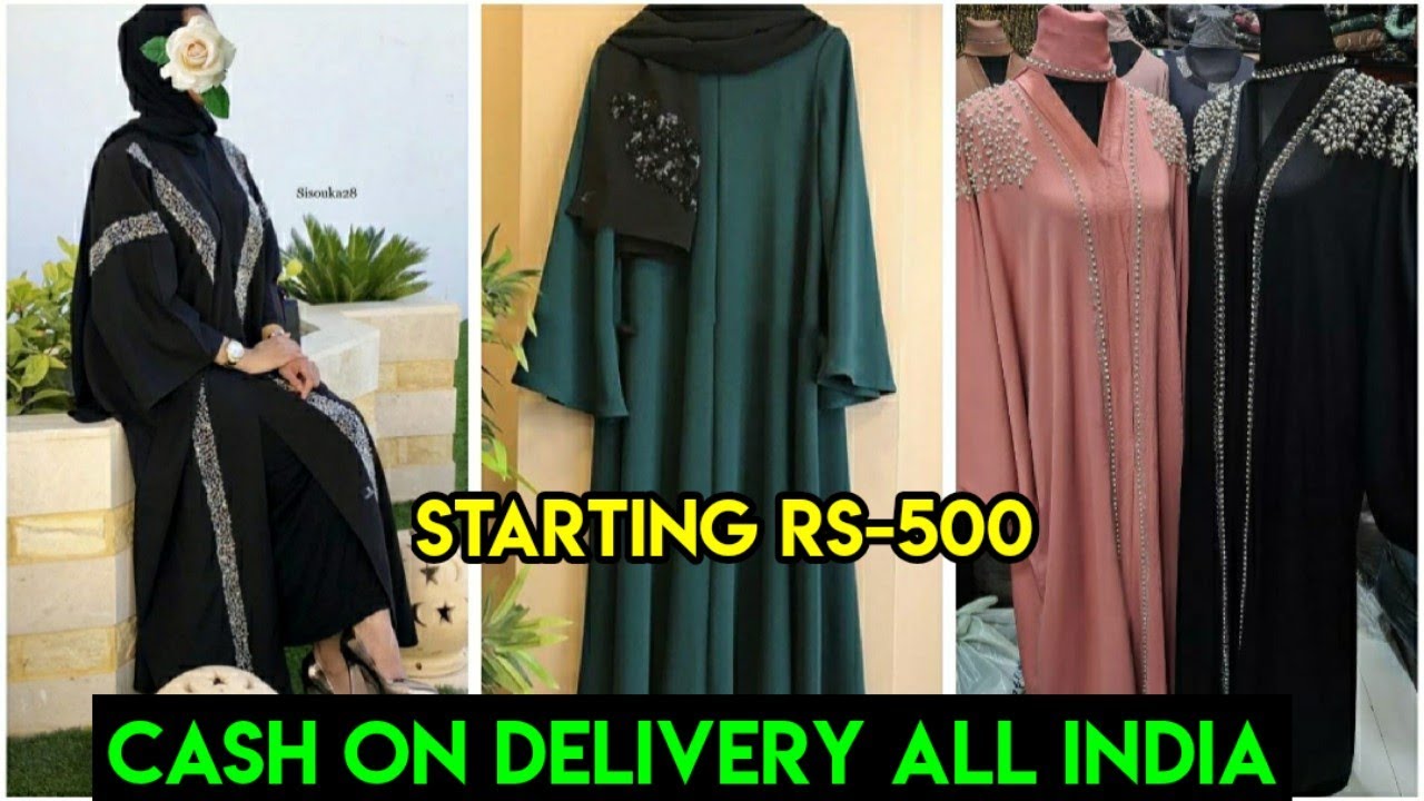 Abaya & burqa with cash on delivery | Retail abaya shop | burqa shop ...