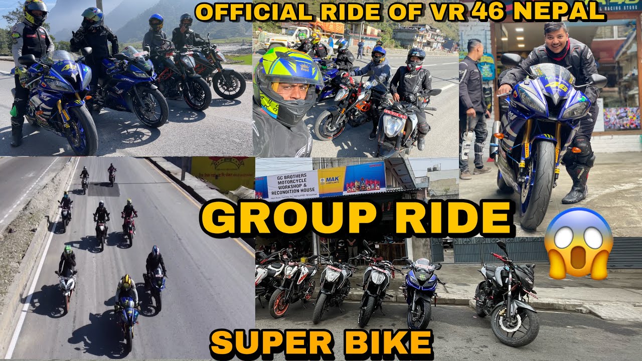 OFFICIAL RIDE OF VR46NEPAL | DEMO VIDEO | SURESHVLOGS | SUPER BIKE IN ...