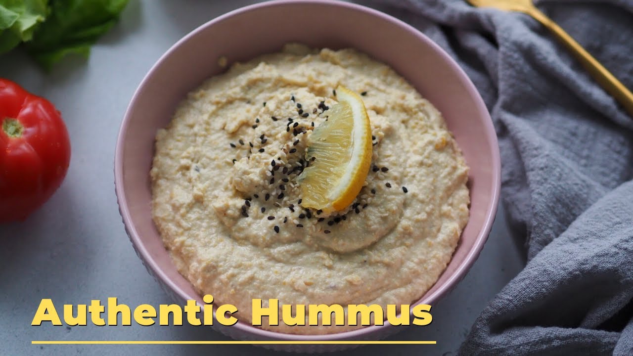 Authentic Hummus Recipe: How to Cook Good Israeli Hummus - YouTube