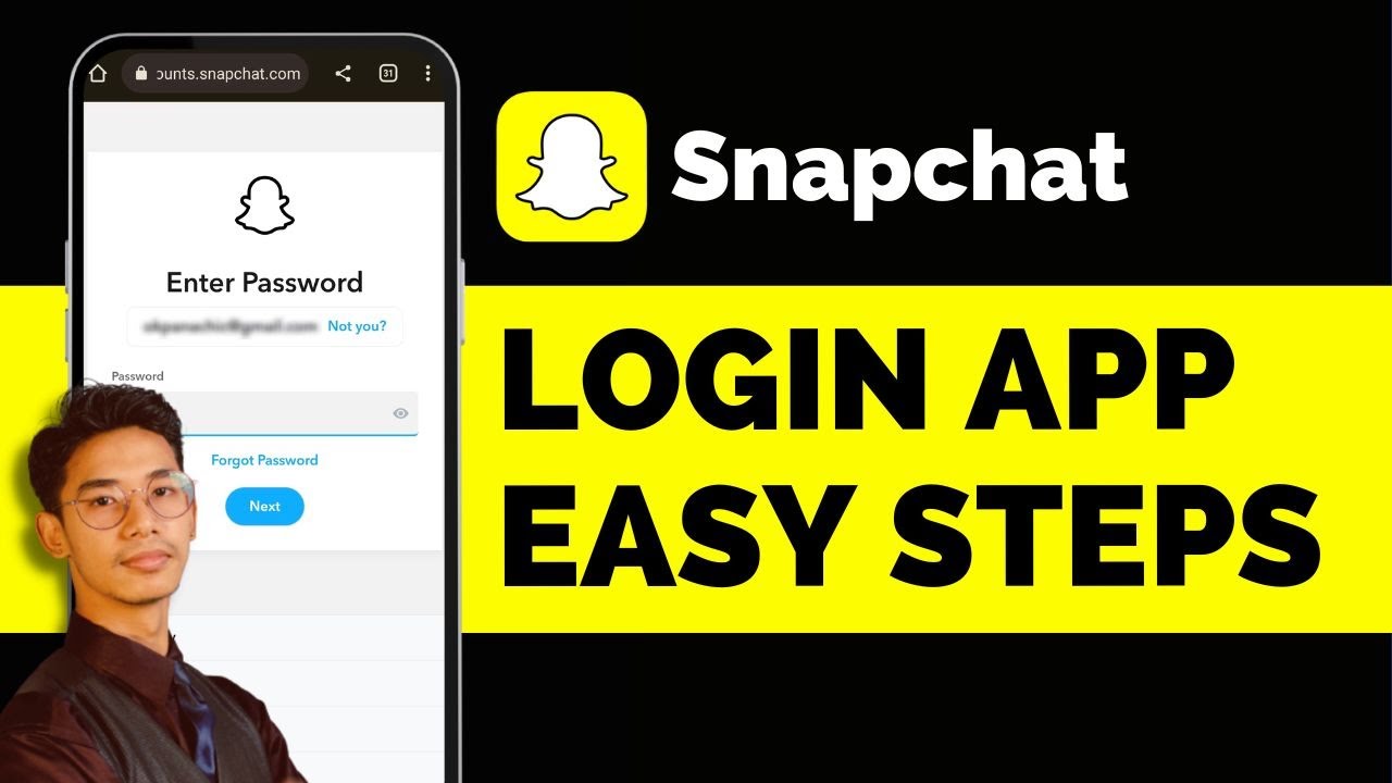 How To Login Snapchat Account - Snapchat App Login ! - YouTube