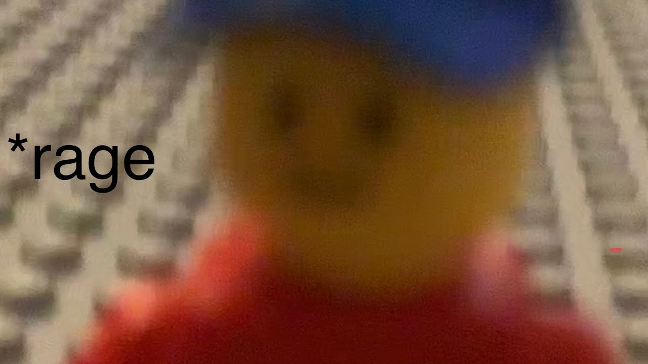 Lego man attacks camera man - YouTube