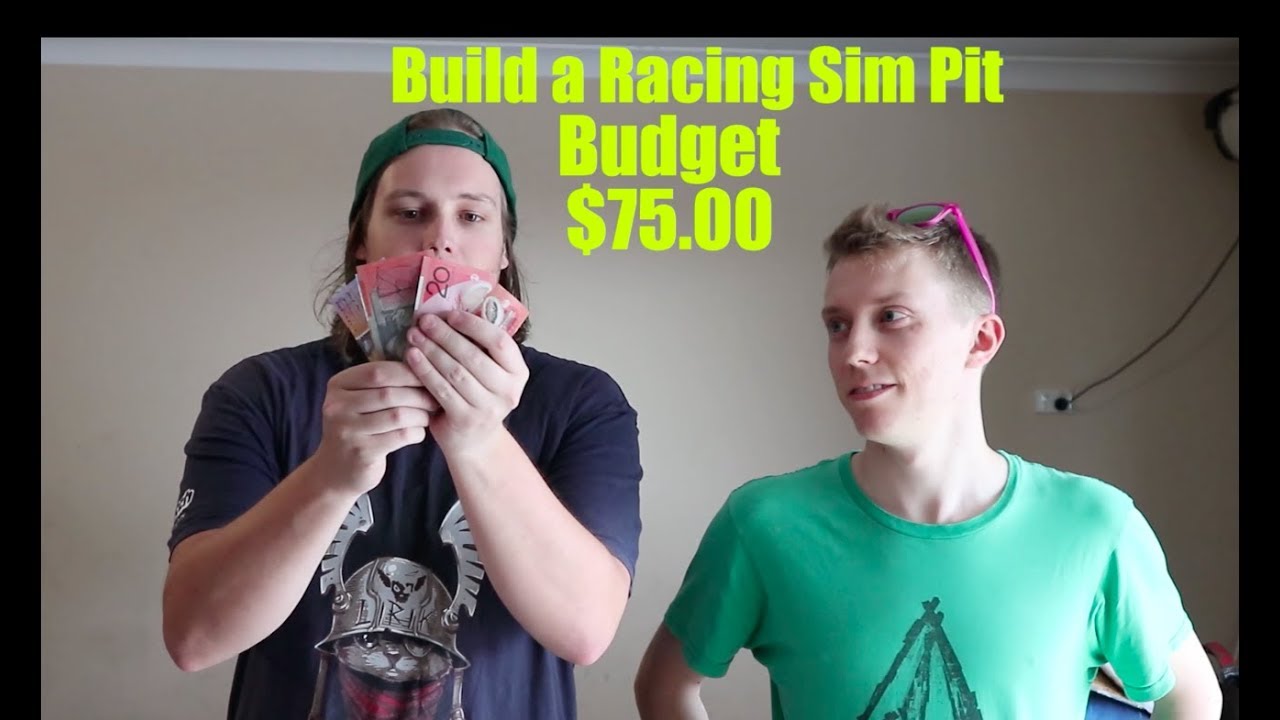 BUDGET OR BUST The 75 Racing Simulator YouTube BUDGET OR BUST The 75 Racing Simulator YouTube