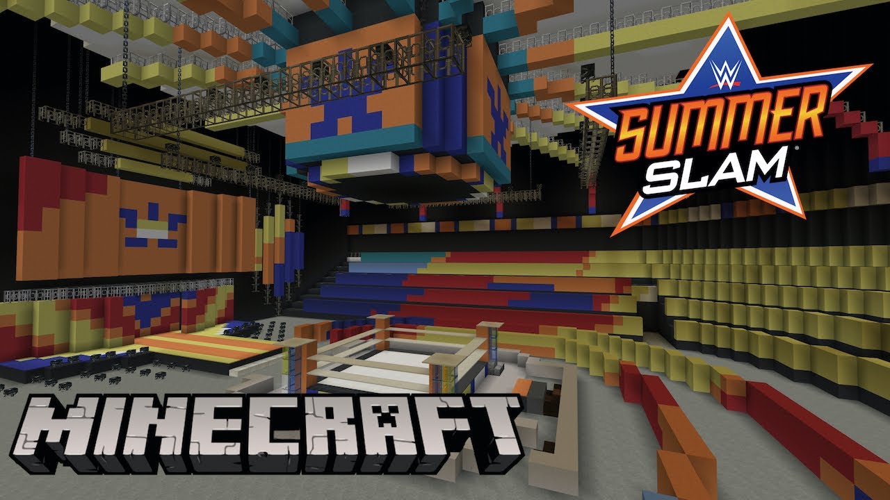 WWE SummerSlam 2020 | WWE Thunderdome | DOWNLOAD LINK | Minecraft - YouTube