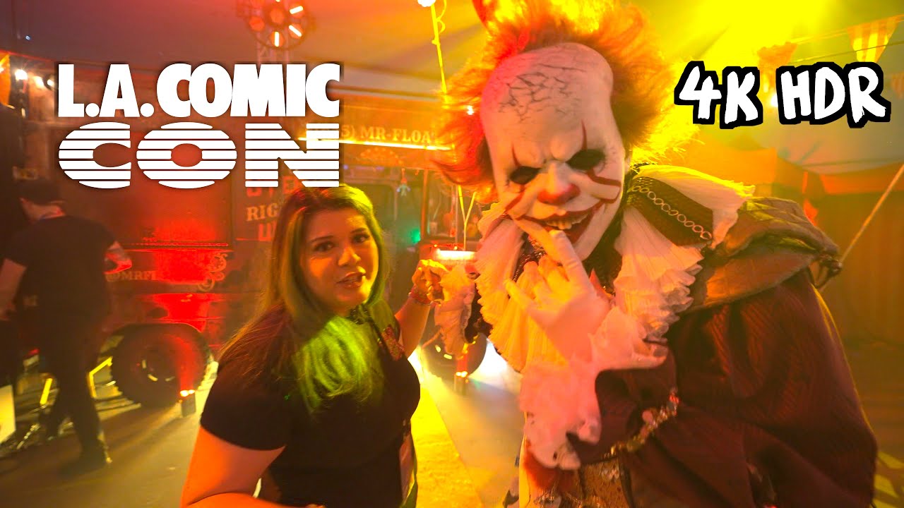 Horror Hall at LA Comic Con 2024 - YouTube