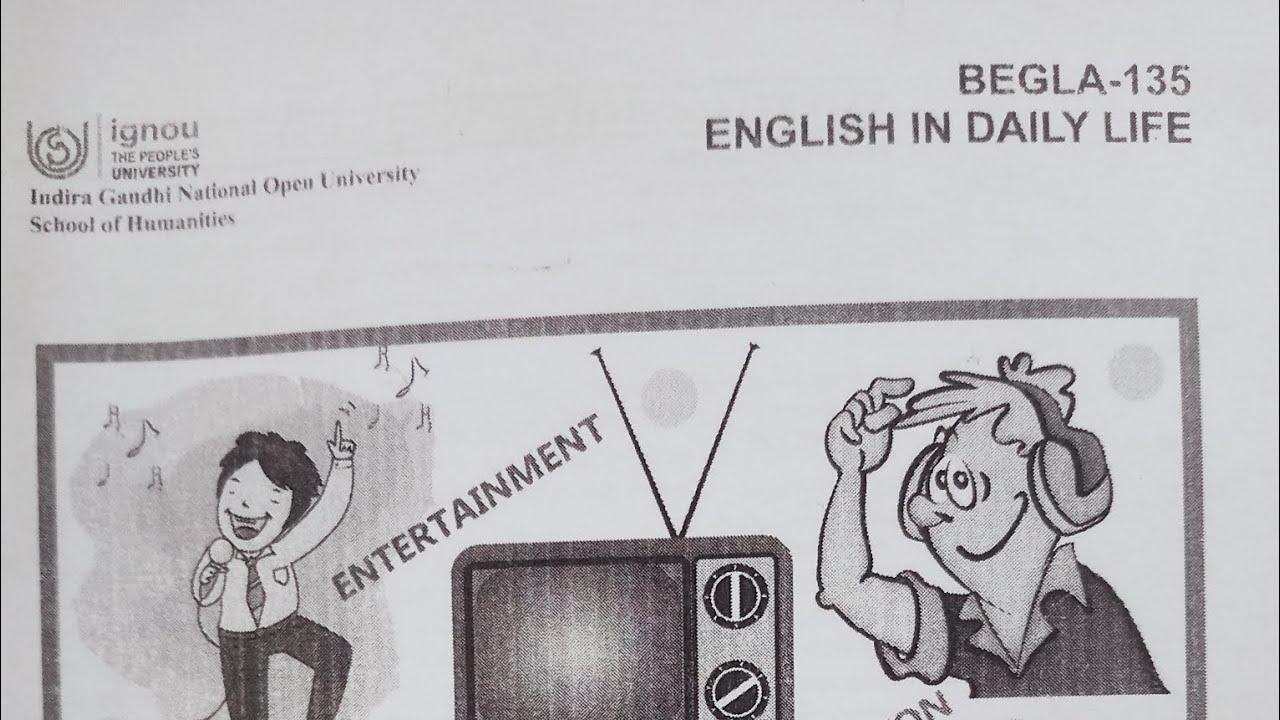 begla 135 | question papers | paper style| IGNOU|grammar| important ...