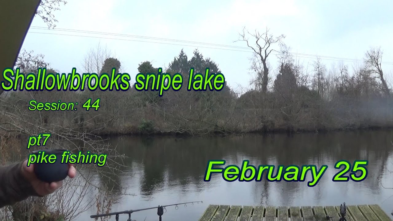 Shallow brooks snipe session 44 pike pt7 - YouTube