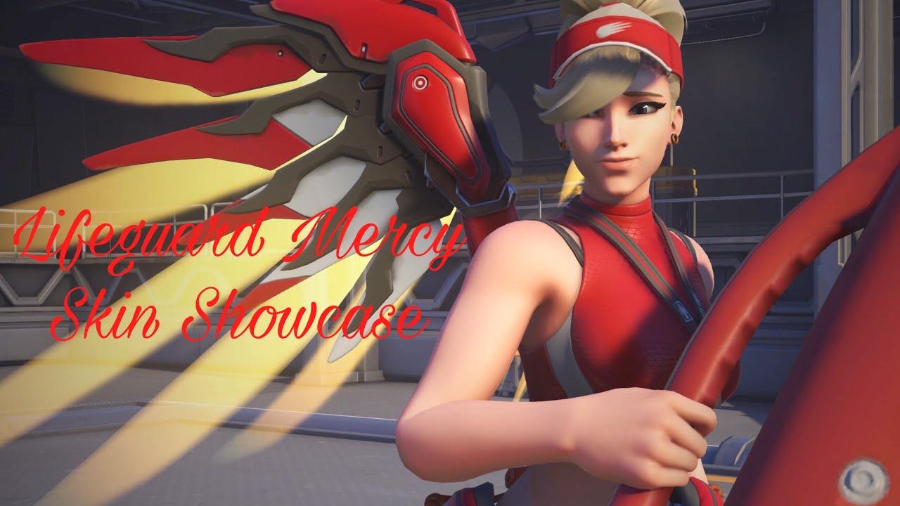 Overwatch 2: Mercy Skin Showcase - Lifeguard Mercy - YouTube