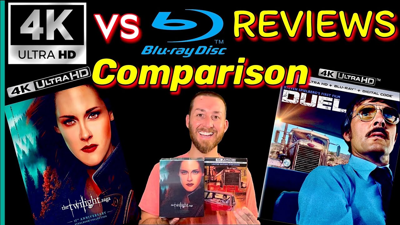 DUEL 4K, Twilight Saga Movies 4K UltraHD Blu Ray Reviews 4K vs Blu Ray ...
