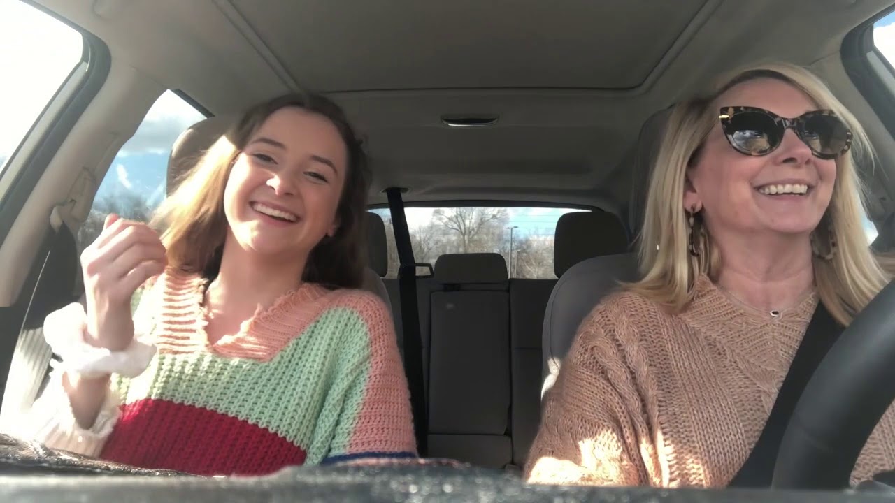 Carpool Karaoke w/mom part 1 - YouTube