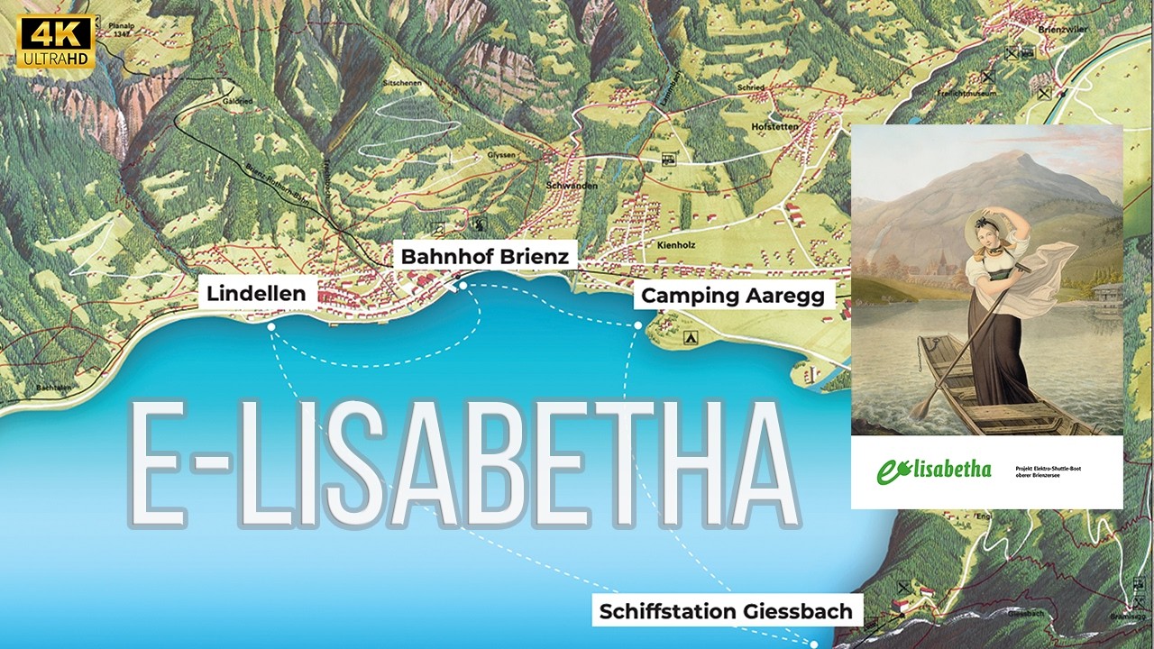 EBoat Tours Brienz am See - glide with us over the water - YouTube