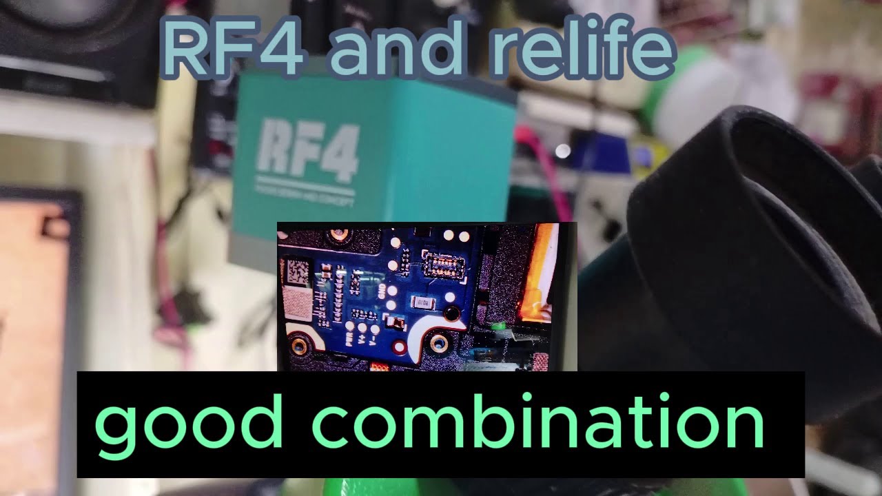 the combination of relife microscope and rf4 4k camera - YouTube